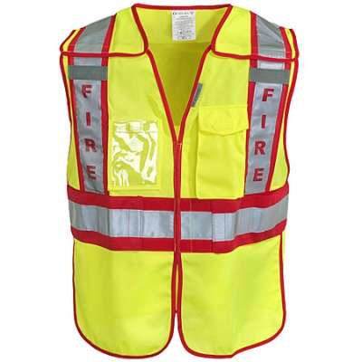 Premium Solid Public Safety Fire Vest For Sale | D.E. Gemmill