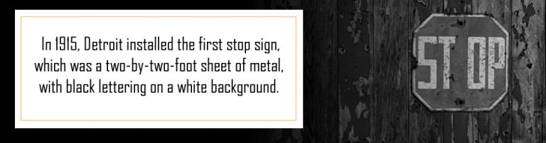 History of Traffic Signs: From Ancient Rome to Today