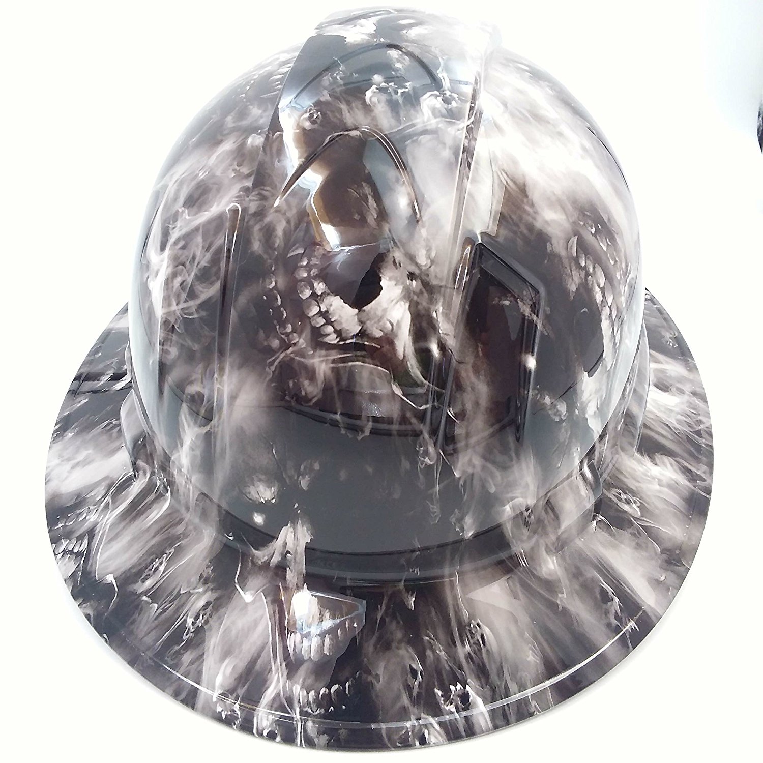 Full Brim Hades Demon Devil Hard Hat with 4 Point Ratchet Suspension ...