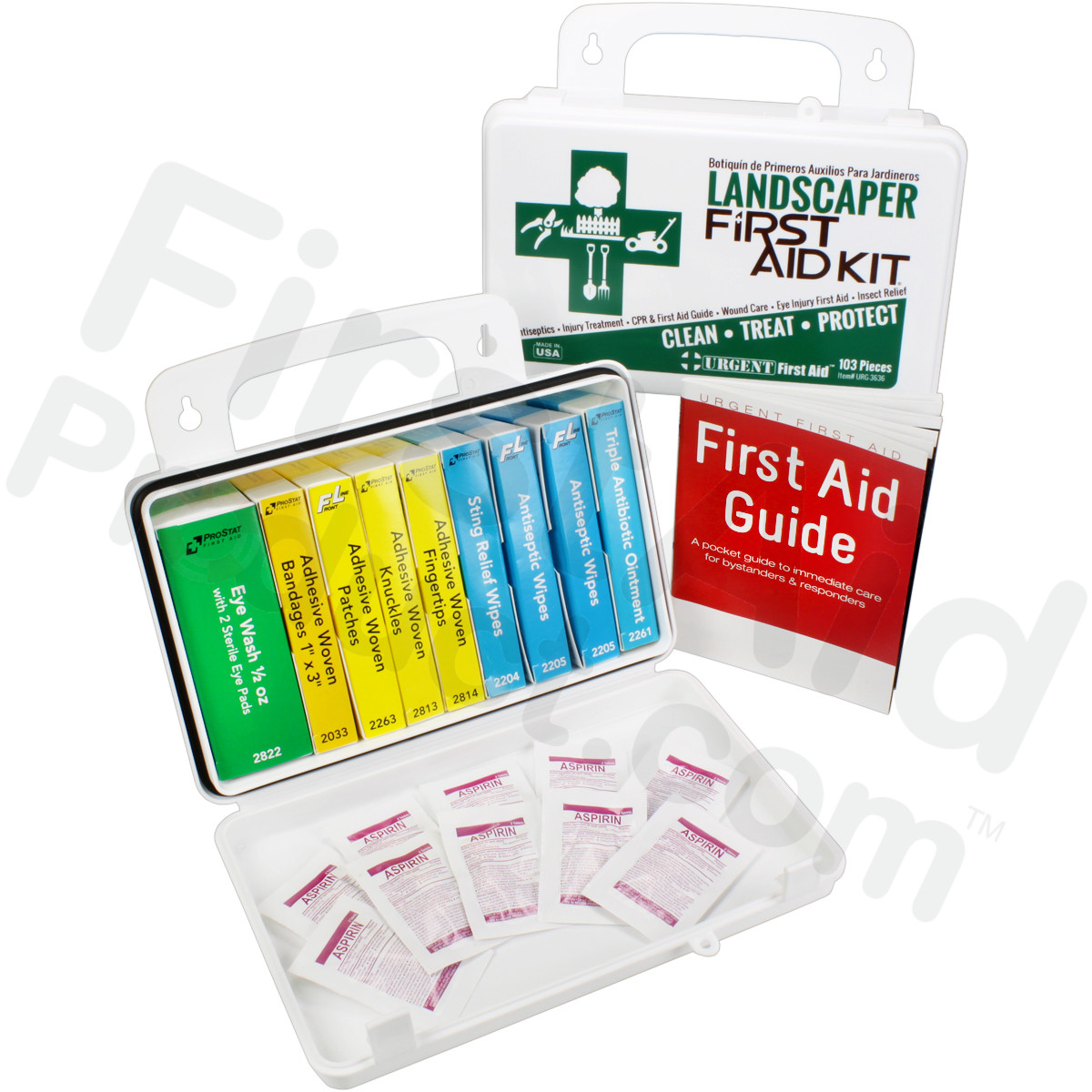 Landscaper's 10 Unit First Aid Kit For Sale - D.E. Gemmill