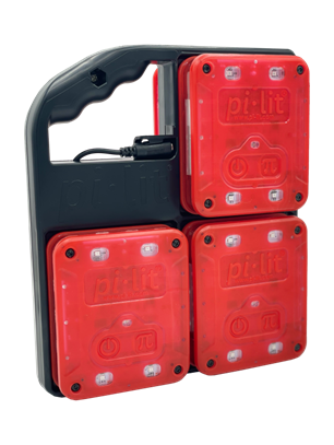 Pi Lit Smart Road Flare Kit- Set of 6 - D.E. Gemmill