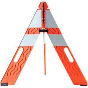 FirstGard Foldable Safety Cone- Set of 5 For Sale - D.E. Gemmill